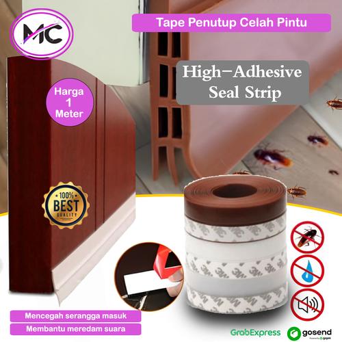 Jual Penutup Lubang Celah Pintu Karet Seal Tape Door Seal 3M Tape List ...