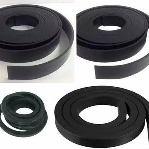 Jual rubber strip tebal 30mm x 50mm x 100cm karet bantalan tebal 30mm ...