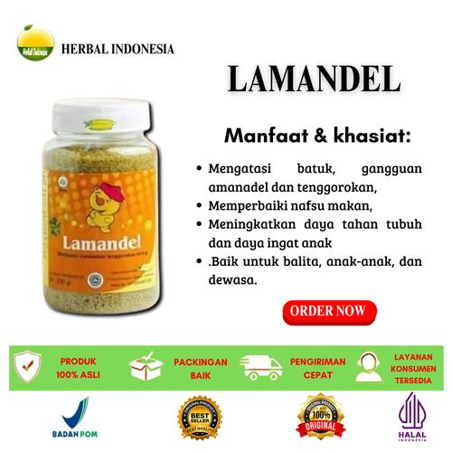 Promo LAMANDEL Bubuk Obat Herbal Atasi Amandel - Jakarta Timur - Herbal ...