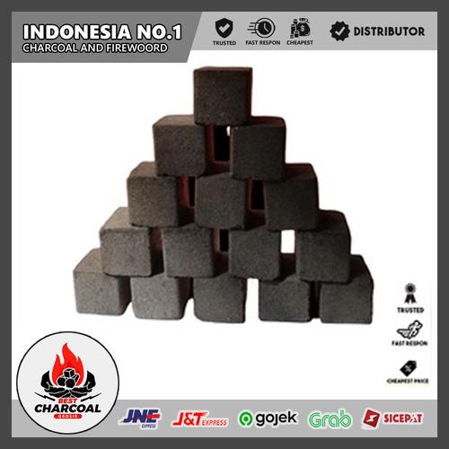 Jual Arang Briket Cube 1 Kg BBQ Premium Food Grade Panggang Areng ...