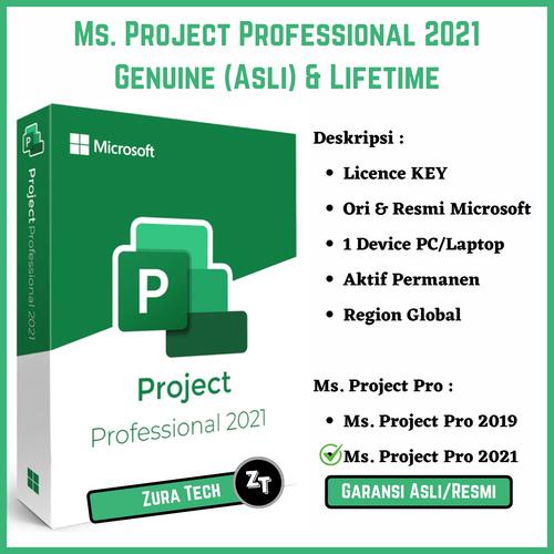 Promo Microsoft PROJECT Professional 2021 Original Digital Lisensi Key ...