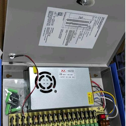 Jual SPC POWER SUPPLY 12V 20A BOX CCTV - Jakarta Pusat - TURBO CCTV ...
