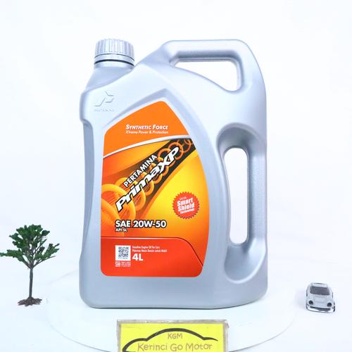 Jual PERTAMINA PRIMA XP SAE 20W-50 4 LITER API SL OLI MOBIL MESIN ...