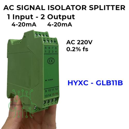 Jual AC Signal Isolator / Current Isolator 4-20mA 2 output - Jakarta ...