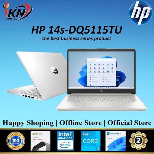Jual HP 14s-DQ5115TU Core i3-1215U 8GB 1TB SSD Win11Home+OHS 2021 2YR ...