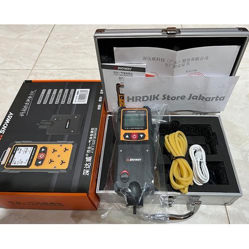 Jual Gas Detector + PUMP SW7500A Sndway Pompa CO H2S O2 EX 4in1 ...
