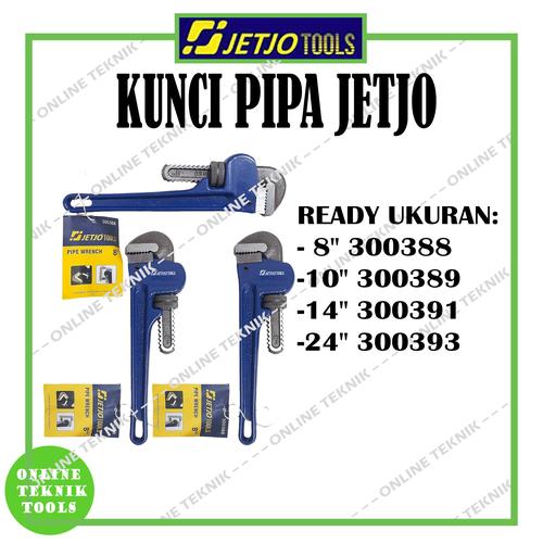 Jual Kunci Pipa 8" 10" 14" 24" JETJO TOOLS / Pipe Wrench JETJO TOOLS ...