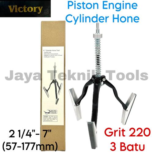 Jual Alat Piston Engine Cylinder Hone 4 2 7" Victory Honing Mesin ...