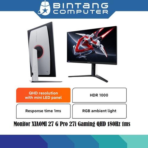 Jual Monitor/led XIAOMI 27 G Pro 27i Gaming QHD 180Hz 1ms - Kota ...