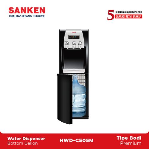 Promo Sanken Dispenser Galon Bawah HWD-C505M Dispenser Bottom Kompresor ...
