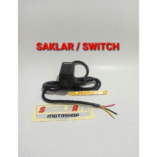 Jual ** switch universal merk duromoto saklar on off lampu led motor ...