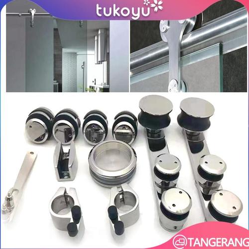Jual ** Rel Pintu Kaca Sleding/Accesories Pintu Geser Kaca Semi ...
