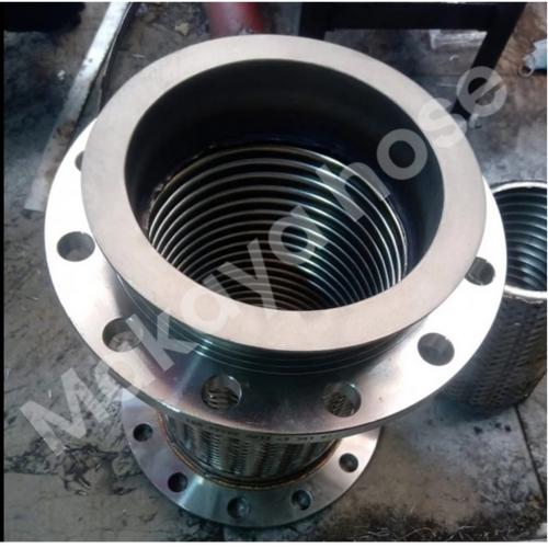 Jual flexible metal hose 10'' conector flange jis 10k ss304 - Kab ...