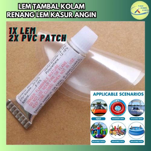 Promo LEM TAMBAL KOLAM RENANG LEM KASUR ANGIN LEM TEMPEL BESTWAY REPAIR ...