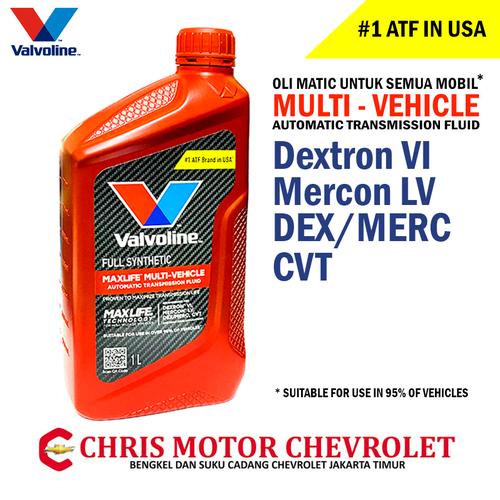 Jual OLI TRANSMISI MATIC ATF AUTOMATIC TRANSMISION FLUID VALVOLINE ...