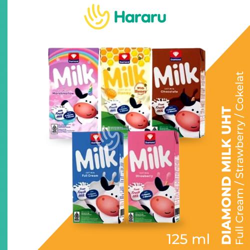 Jual Susu Diamond UHT | Diamond Milk 125 ml - Marshmallow - Kota ...