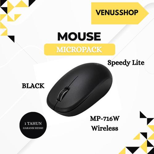 Jual MICROPACK MOUSE WIRELESS MP716W BLACK - Jakarta Pusat - VENUS SHOP JAKARTA | Tokopedia