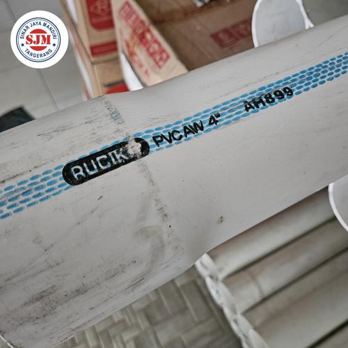 Jual PIPA PVC RUCIKA AW 4 INCH / PANJANG 4 M - Kota Tangerang Selatan ...