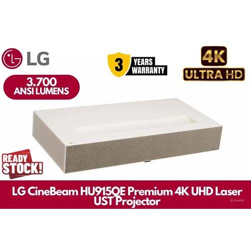 Promo LG CineBeam HU915QE Premium 4K UHD Laser UST Projector, LG HU915Q ...