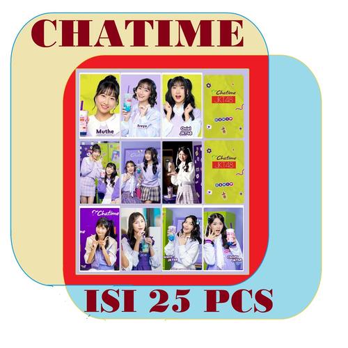 Jual photocard jkt48 CHATIME LOMO CARD 100 % KARTU 2SISI LAMINASI ALBUM ...