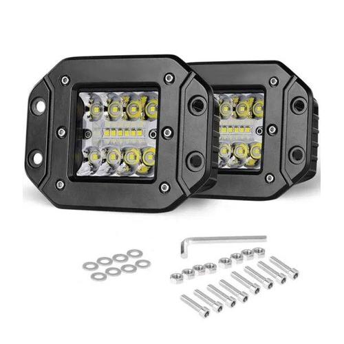 Jual Lampu Bemper Sorot Kabut 16 Led 1 Warna Kombo Jeep Off Road ...