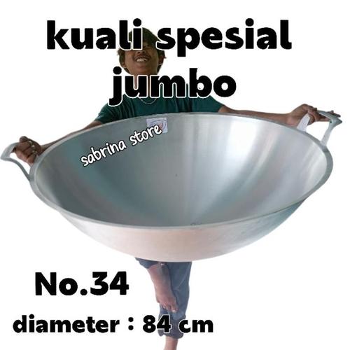 Jual Wajan//Kuali Kancah/Kewung/katel Super Jumbo No.34.36 Bahan ...