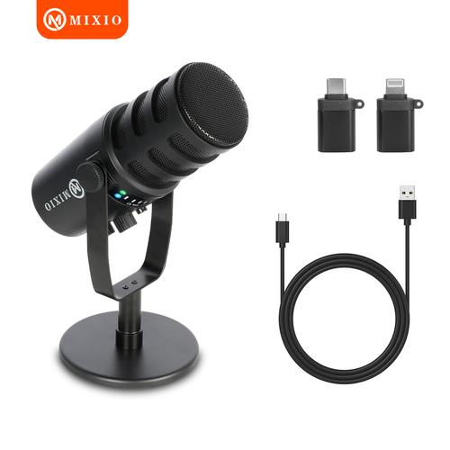 Promo MIXIO TL-H2 Condenser Microphone USB Type-C XLR with Noise ...