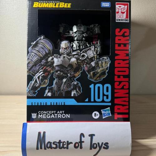 Jual NEW HASBRO TRANSFORMERS BUMBLEBEE STUDIO SERIES 109 CONCEPT ART MEGATRON LEADER CLASS ...