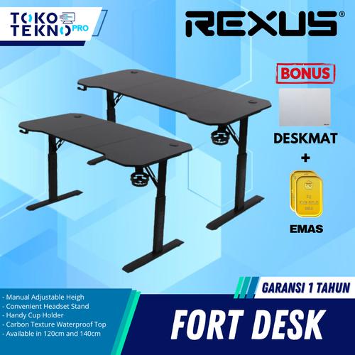 Jual Rexus Fort Desk RXD141 / RXD121 / RXD-141 / RXD-121 Meja Kantor ...