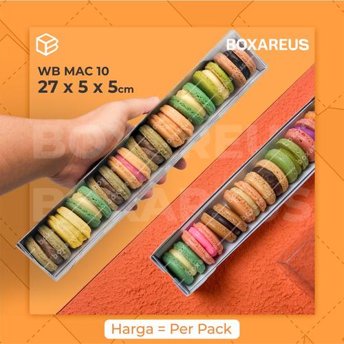 Jual Box Macaron / Macaroon Packaging / Kotak Dus Kue Kering | WB MAC10 ...