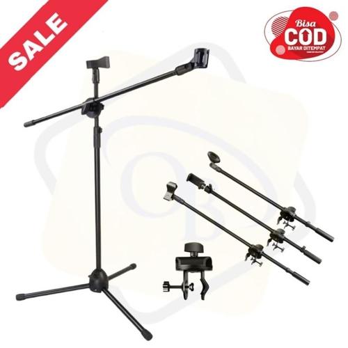 Jual Stand mic panjang berdiri lantai - tambahan bracket Rotating Stand ...