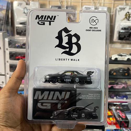 Jual MINI GT Nissan LB ER34 Super Silhouette Skyline IMX 2024 - Kab ...