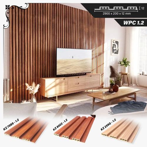 Jual WPC Wood panel wall panel kisi kisi dinding 1..2 - Kz 8022-1.2, sample 10 cm - Jakarta ...