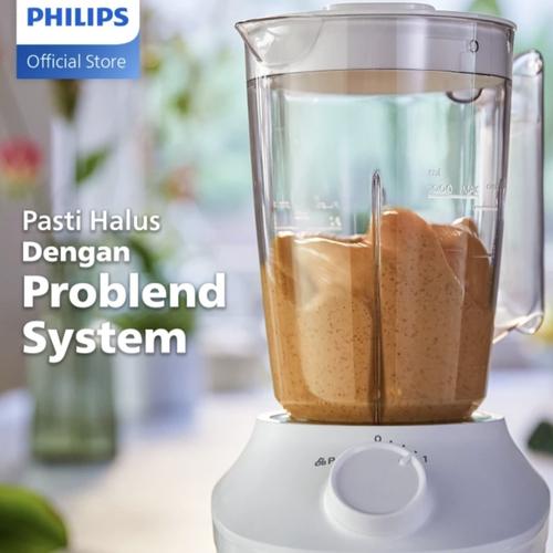 Jual PHILIPS Blender 3000 Series - HR2042/03 Kapasitas 1L (Putih) - Kab ...