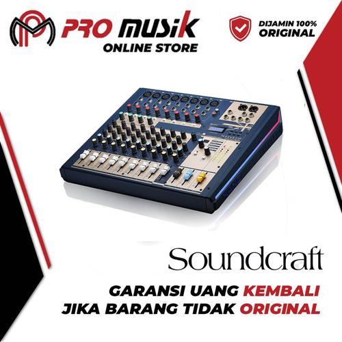Promo Soundcraft NANO M12BT EU - 12 Channel Compact Analog Mixer Cicil ...