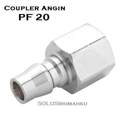 Jual JKU Quick Coupler Angin PF20 PF 20 / Nepel Selang Kompresor ...