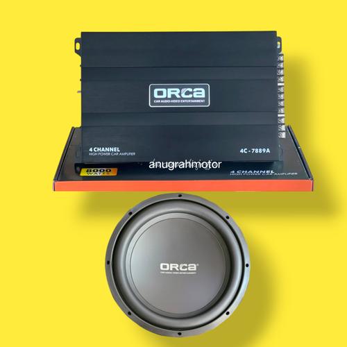 Jual Paket audio orca power dan subwoofer 12 inch orca - Jakarta Timur ...