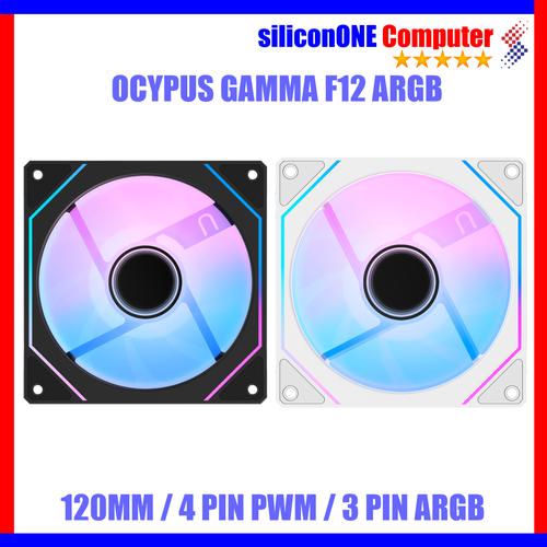 Jual Ocypus Gamma F12 ARGB - 120mm Fan Casing - Reverse-Putih - Kota Bandung - silicon ONE ...
