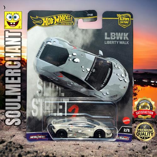 Promo Hot Wheels Premium Slide Street 2 LB Works Lamboghini Huracan ...