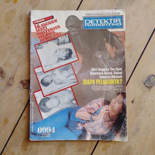 Jual Majalah Detektif Romantika Mei 1984; 16 Jagoan Mati Misterius April 1984 - Kota Surabaya ...