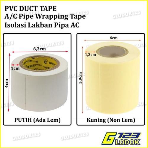 Jual Isolasi Solasi Lakban Pembalut Pembungkus Selang Pipa AC Lem Duct ...