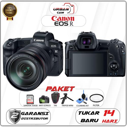 Jual Canon EOS R KIT RF24-105mm F4 L is USM / CANON EOS R BODY ONLY ...