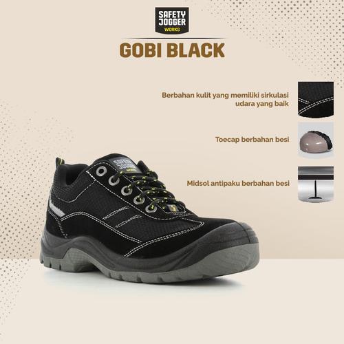 Promo Sepatu Safety Jogger Gobi - Black - 43 - Kota Medan - Big Owner ...