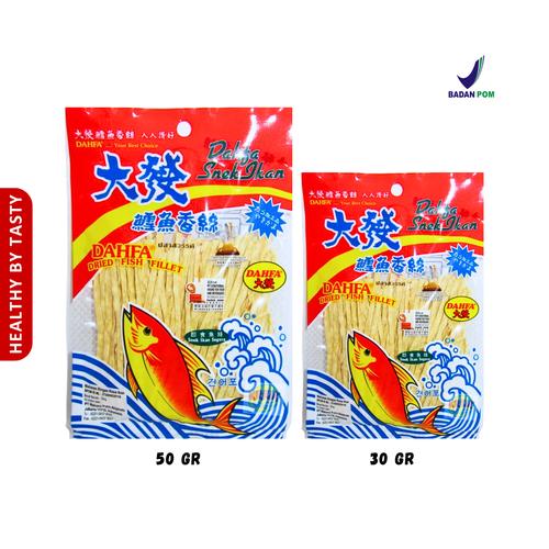 Jual Dahfa Snek Ikan Dahfa dried fish fillet makanan ringan rasa ikan ...