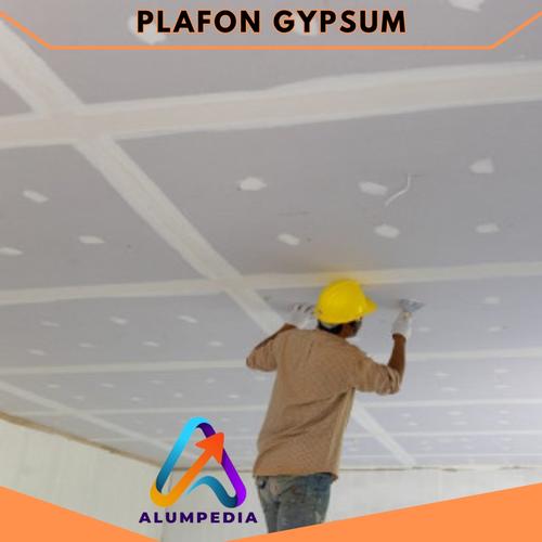 Jual PLAFON/PARTISI GYPSUM RANGKA BAJA RINGAN PLAFON GYPSUM DROP ...