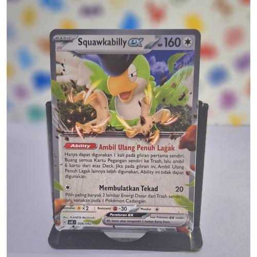 Jual Squawkabilly EX - SvK 006/042 - Pokemon TCG Ori Box Boks ...