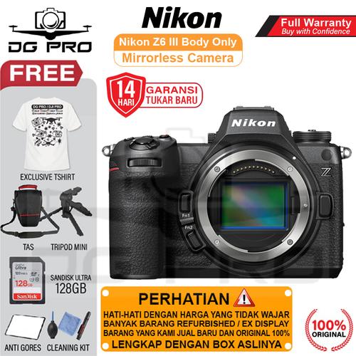 Jual Nikon Z6 III Body Only Mirrorless Camera Nikon Z6III Nikon Z 6 ...
