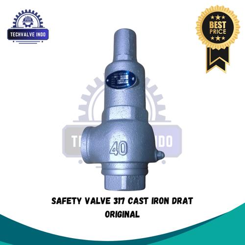 Jual SAFETY VALVE 317 1 1/4" INCH CAST IRON DRAT ORIGINAL - Jakarta ...