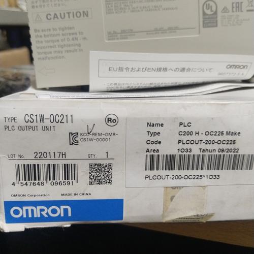Jual PLC OMRON CS1W-OC211 output unit - Kota Tangerang - sinar cipuring ...