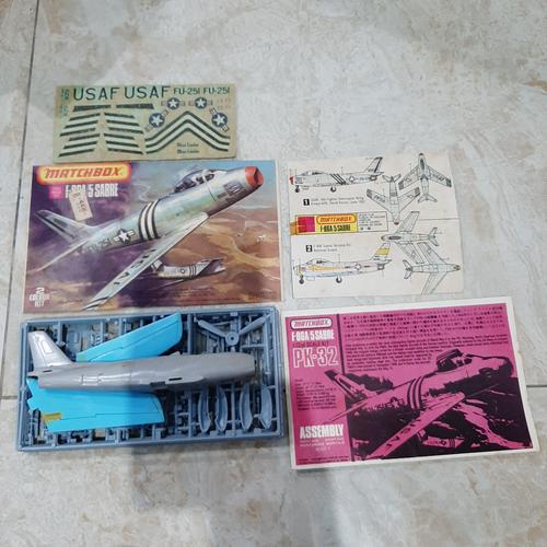 Jual Mokit Matchbox F86A 5 SABRE Skala 1/72 Loose antik retro Murah No ...